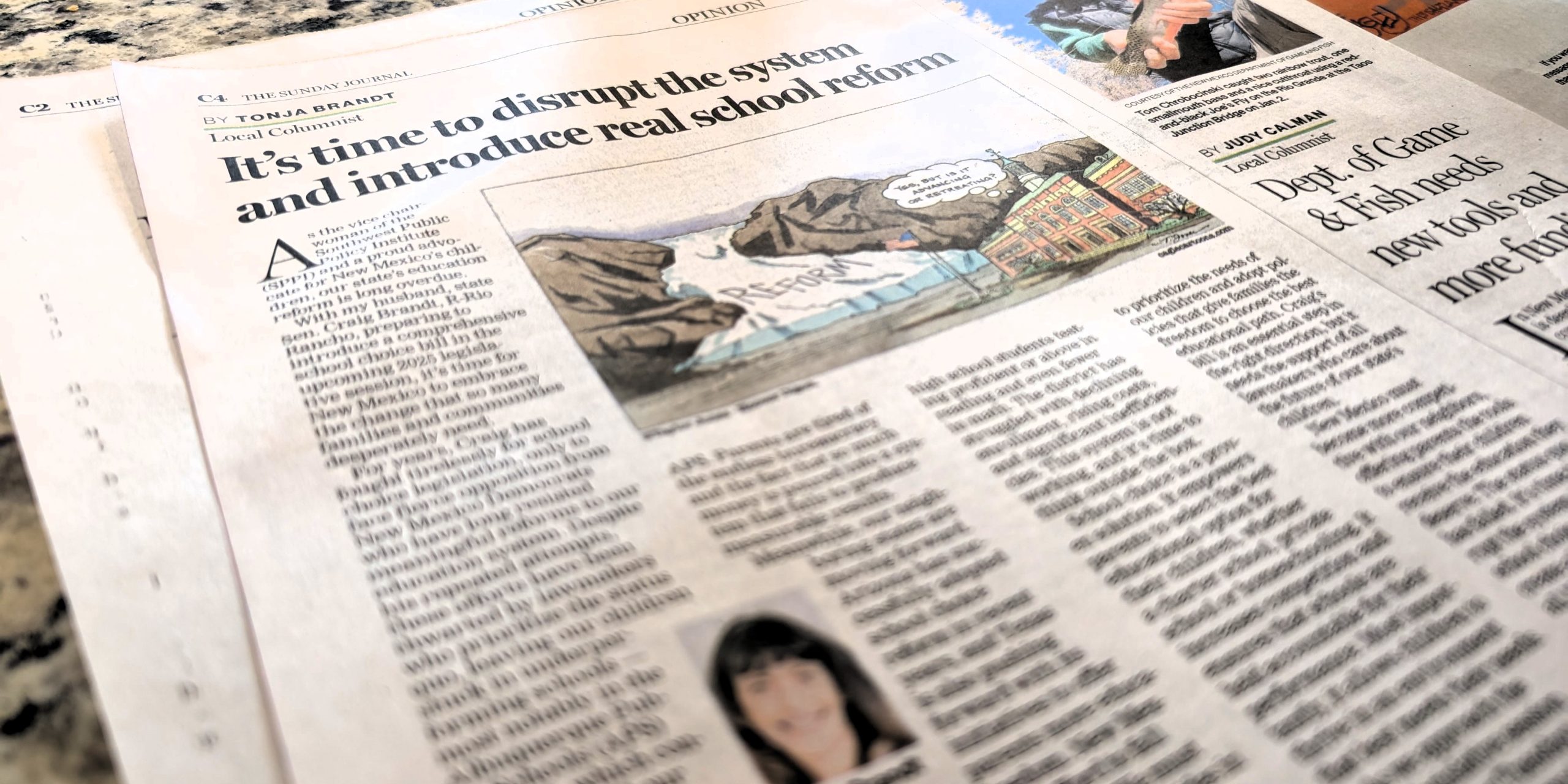 Albuquerque Journal: It’s Time to Disrupt the System and Introduce Real ...